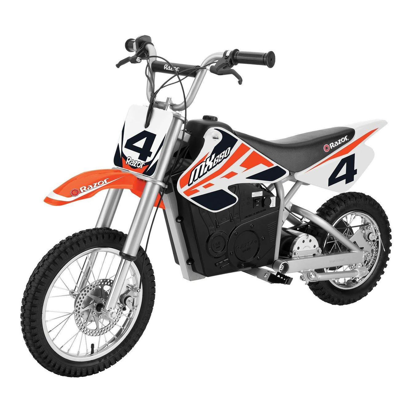 Razor MX650 Dirt Rocket High-Torque Electric Motocross Dirt Bike, 17 M ...