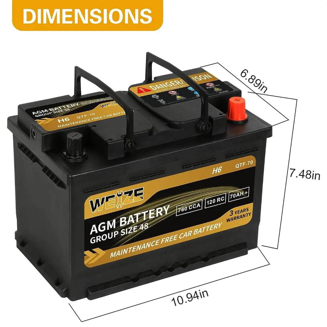 H6 battery store